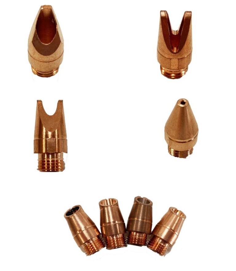 Nozzles for laser welding machines. What types are there? - LC Lasers